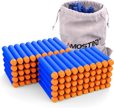 Amosting Refill Darts 100pcs Bullets Ammo Pack For Nerf N Strike Elite