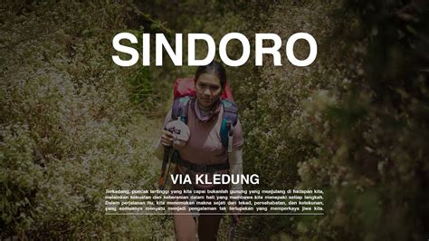VLOG PENDAKIAN GUNUNG SINDORO VIA KLEDUNG YouTube