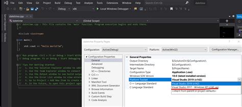 Visual Studio Windows XP 지원 버전으로 Visual C 컴파일 하기