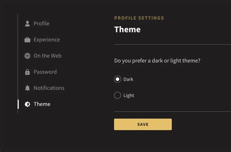 How Do I Change To Dark Light Theme
