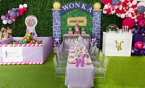 Charlie And The Chocolate Factory Willy Wonka Birthday Party Ideas