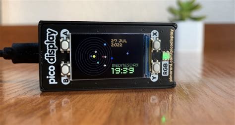 Raspberry Pi Pico Solar System Display Raspberry Pi