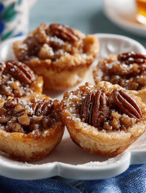 Mini Pecan Pie Bites Tasty Chow