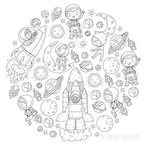 月球简笔画太空 地球涂色简笔画 4 伤感说说吧