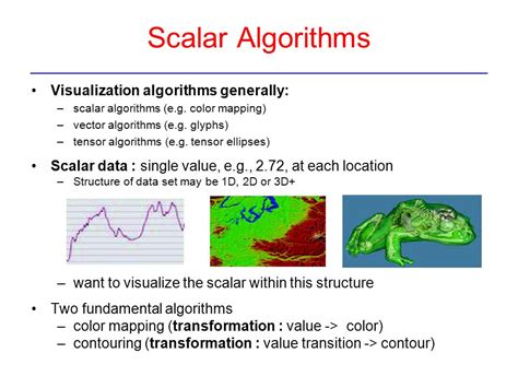 Vtk Fundamental Algorithms Scalar Color Mapping Ppt Video Online Download
