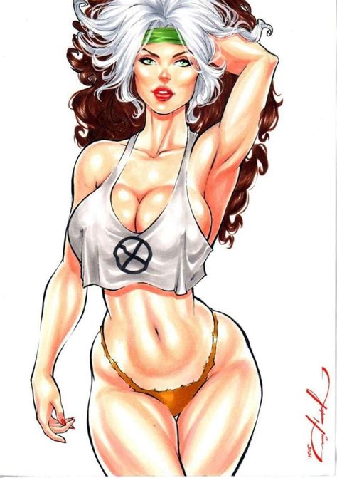 R Ed Benes Studio X Men Anna Marie Revealing Clothes Rogue Anna Marie X Men Art