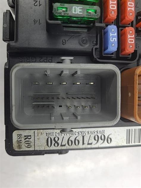 Boitier Servitude Moteur Bsm Peugeot 207 Phase 2 Diesel Occasion Opisto