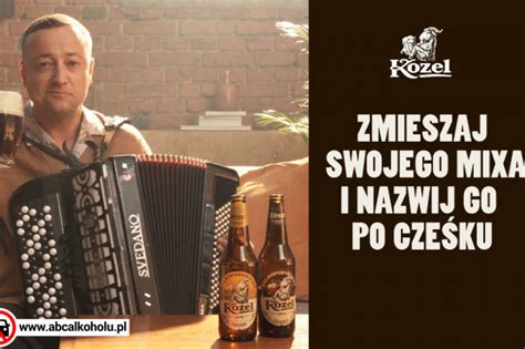 Czesław Mozil w kampanii piwa Kozel Gra słów Nazwij go po Cześku