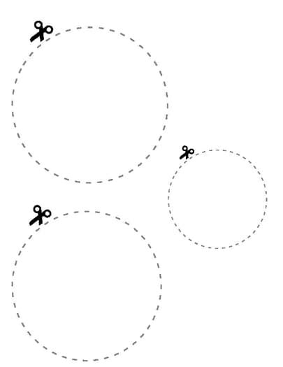 Circle Cutting Worksheet By Pre K Papers Tpt