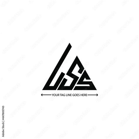 Lss Letter Logo Creative Design Lss Unique Design Stock Vector Adobe