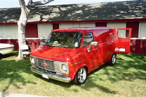 Classic Custom Vans Chevy Van Chevy Classic Custom Grass Outside
