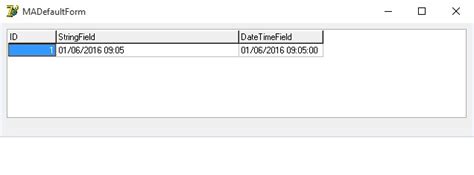 Delphi Inverted Date On Tdbgrid Stack Overflow