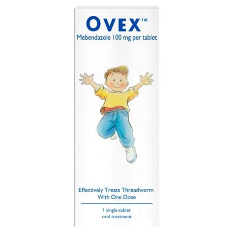 Buy Ovex 1 Tablet Threadworm Treatment Chemist 4 U