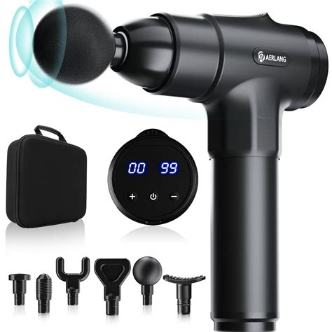Aerlang Massage Gun Deep Tissueelectric Muscle Back Massage Gun