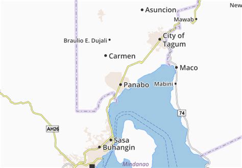 Michelin Panabo Map Viamichelin