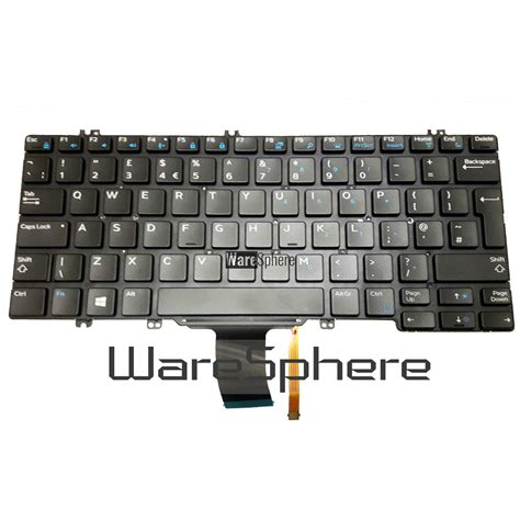 Backlit Keyboard For Dell Latitude 5280 7280 Jf8w7 0jf8w7 Uk