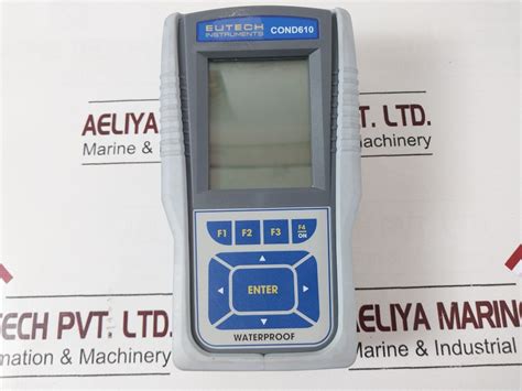 Eutech Cond 610 Waterproof Handheld Conductivity Meter Set Aeliya Marine Tech