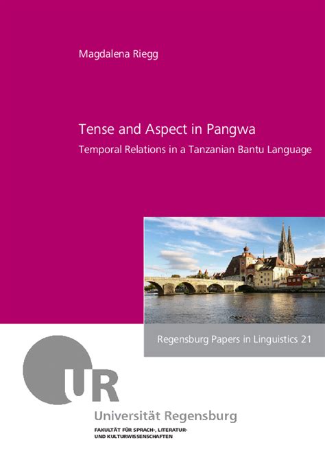 Pdf Tense And Aspect In Pangwa Temporal Relations In A Tanzanian