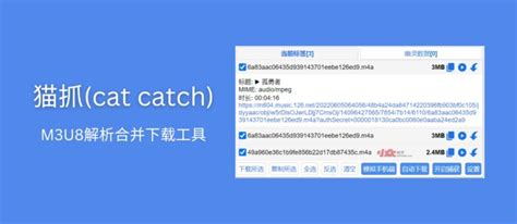 猫抓 Cat Catch 2 6 2 发布支持侧边栏抓取网页视频M3U8 解析下载合并工具 Chrome Firefox 小众软件