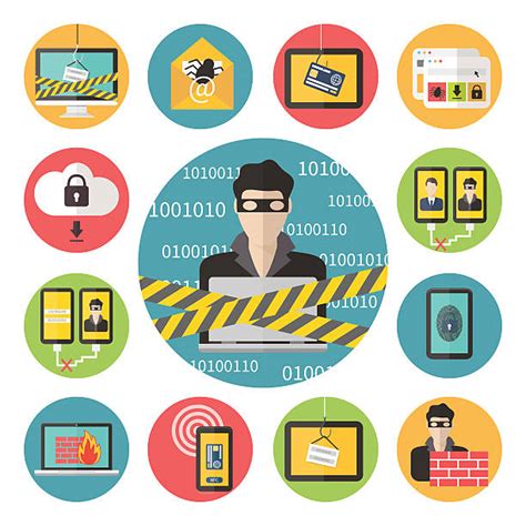 Cyber Threat Pattern Illustrations Royalty Free Vector Graphics And Clip