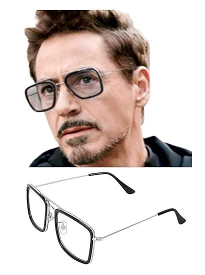 Roshfort Tony Stark Iron Man Avengers Infinity War Eyeglasses Frame