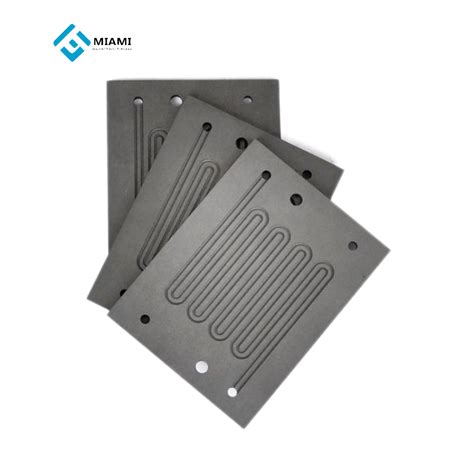 China Custom High Density Graphite Hydrogen Fuel Cell Bipolar Plates
