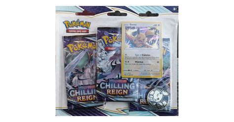 Pokémon Tcg Swsh06 Chilling Reign 3 Blister Booster Legenio