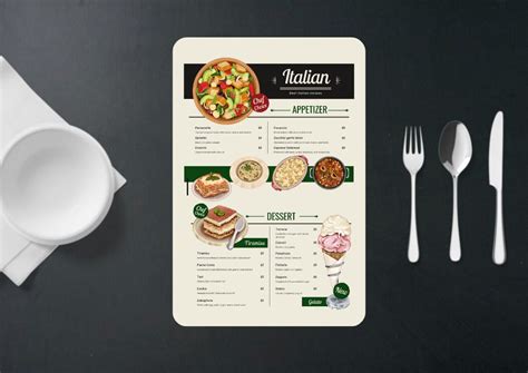 Boho Editable Menu Template For Restaurant Editable Menu Card Diy Menu