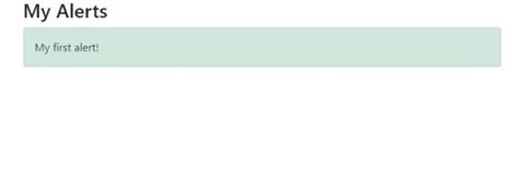 Bootstrap Alerts Studyopedia