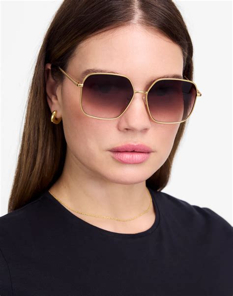 Oversized Rounded Square Sunglasses Madewell