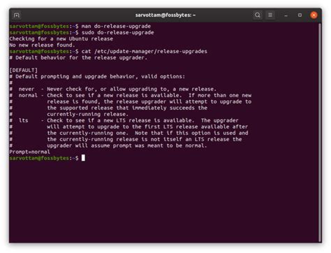 How To Upgrade Ubuntu From Command Line Terminal