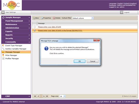 maintaining messages quenchtec support