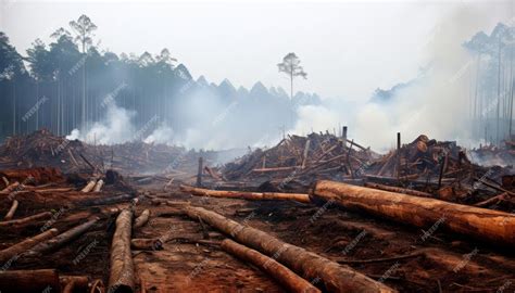 Protección Del Planeta Verde Lucha Contra La Deforestación Para