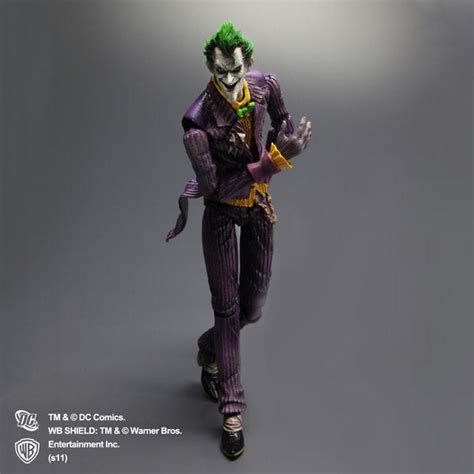 Play Arts Kai Arkham Asylum Joker Action Figure Gadgetsin