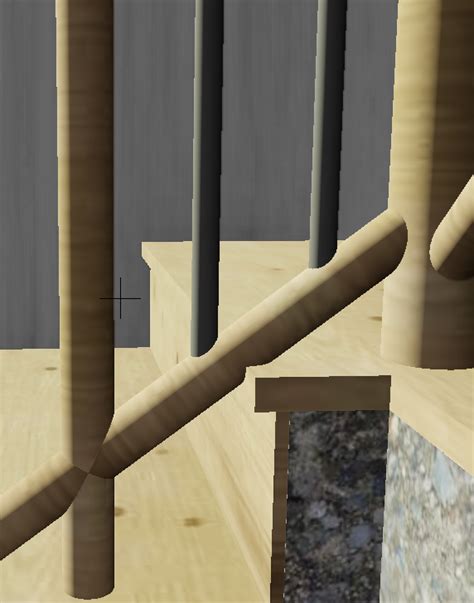 Unable To Edit Delete The Individual Railing Elements In Edit Mode