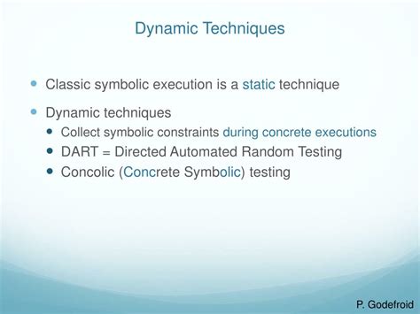 Ppt Symbolic Execution For Software Testing In Practice Preliminary Assessment Powerpoint