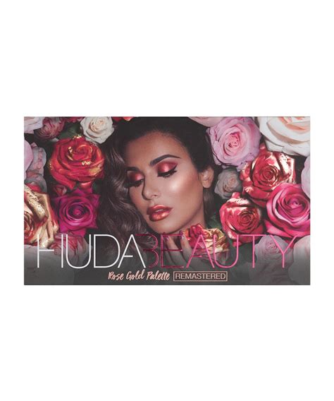 Палетка теней Huda Beauty - Rose Gold Remastered Palette • MAKEUPLIST
