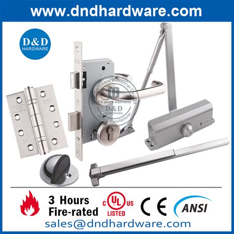การตดตงอปกรณ Cross Bar Panic Exit Exit Stainless Steel Exit อปกรณ Panic Hardware DDPD010
