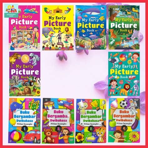 Koleksi Buku Kulit Tebal My Early Picture Book Buku Bergambar