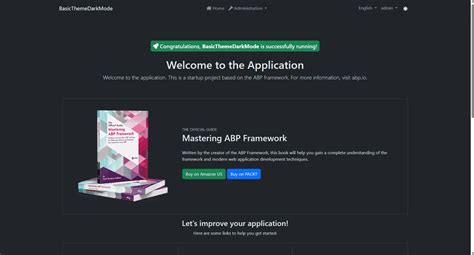 How To Add Dark Mode Support To The Basic Theme In Steps ABP IO