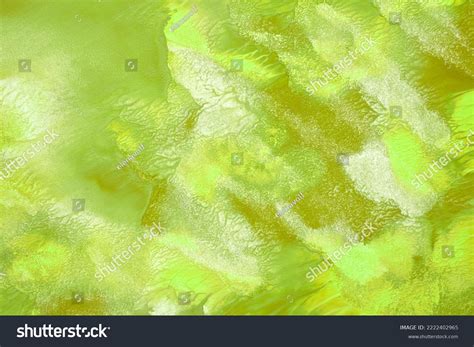 Watercolor Grass Texture Background Green Abstract Stock Illustration
