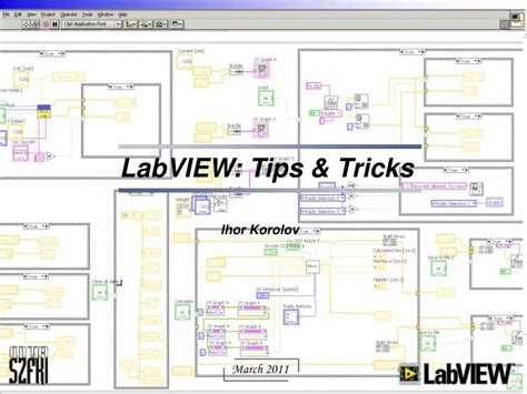 PPT LabVIEW Tips Tricks PowerPoint Presentation Free Download ID