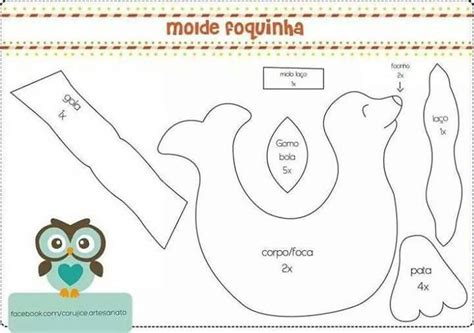 Moldes do circo para imprimir faça você mesmo diy Feltro Fácil
