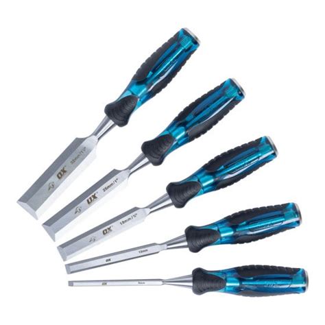 Ox 5 Piece Wood Chisel Set