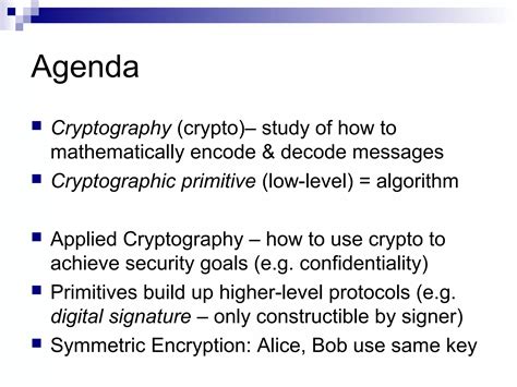 12 Symmetric Key Cryptography Ppt