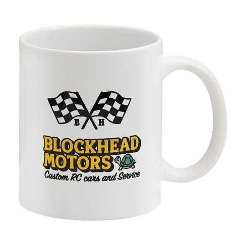 Blockhead Motors Mag Cup