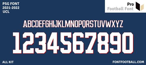 Psg Ucl Font