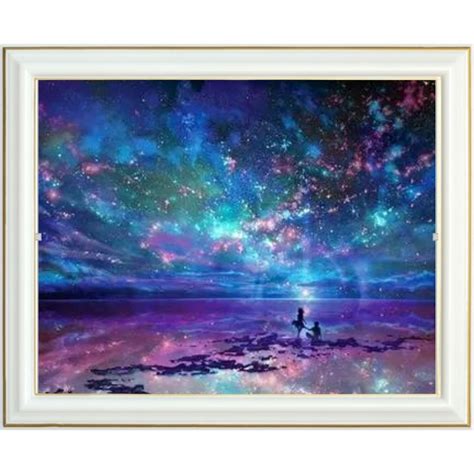 Broderie diamant Ciel et océan Nature et paysage Lartera