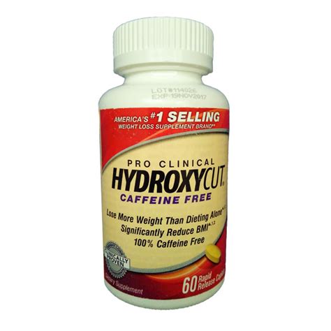 Muscletech Hydroxycut Pro Clinical Caffeine Free Corposflex