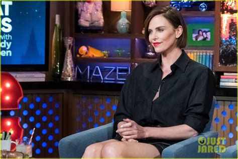 Photo Charlize Theron Shuts Down Angelina Jolie Feud Rumors On Wwhl 05